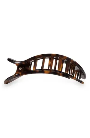 TELETIES Flat Hair Clip - Tortoise