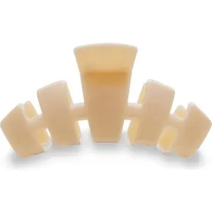 TELETIES Classic Claw Clip - Almond Beige