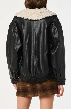 Astr The Label Jonyssa Faux Leather Jacket