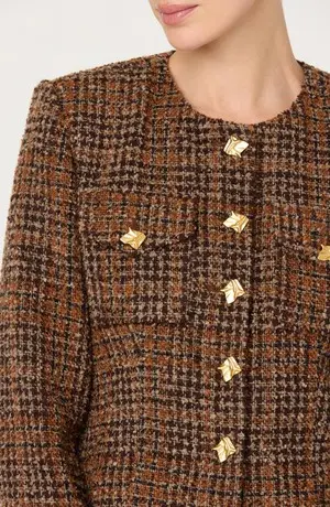 Astr The Label Kyleigh Tweed Jacket
