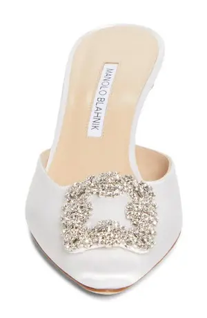 Manolo Blahnik Hangisimu Mule Pumps
