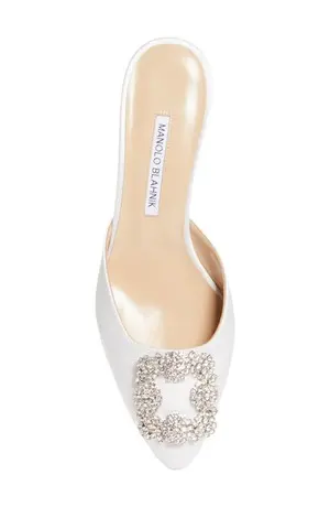 Manolo Blahnik Hangisimu Mule Pumps