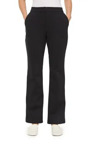 Lafayette 148 New York Gates Scuba Knit Flare Leg Pants