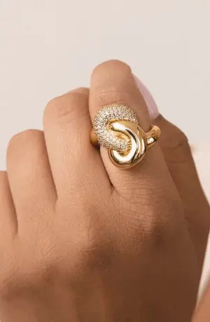 Ettika Love Me Knot Ring