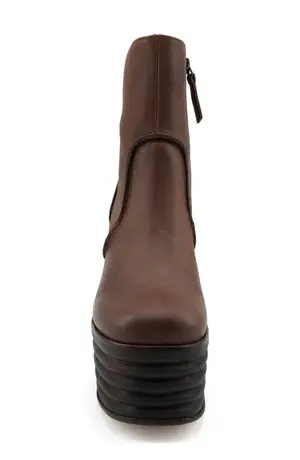 ZIGI Argelia Waterproof Platform Bootie - Brown