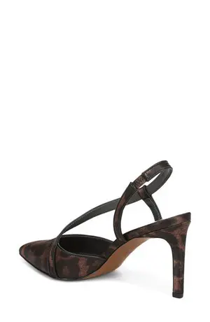 Franco Sarto Peyton Slingback Pumps - Dark Caffe