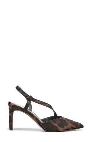Franco Sarto Peyton Slingback Pumps - Dark Caffe