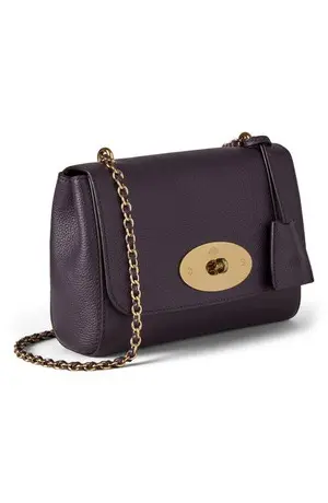 Mulberry Lily Grained Leather Shoulder Bag