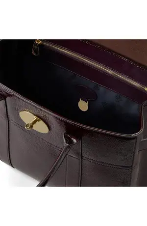 Mulberry Bayswater Patent Leather Satchel