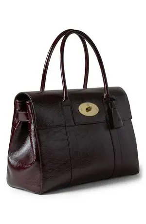 Mulberry Bayswater Patent Leather Satchel