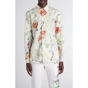 Alexander McQueen Floral Shop Button-up Shirt
