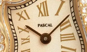 PASCAL Mirage Lab Grown Diamond Leather Strap Watch - Master