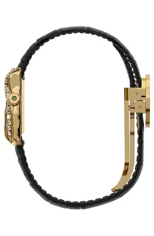 PASCAL Mirage Lab Grown Diamond Leather Strap Watch - Master