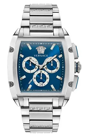 Versace Chronograph Bracelet Watch - Stainless Steel
