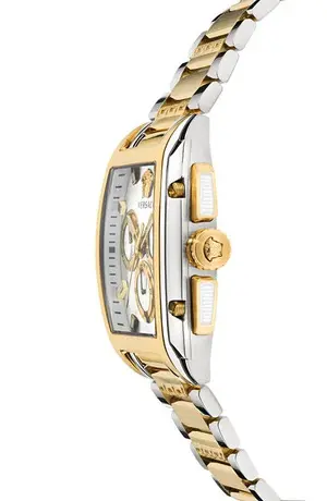 Versace Dominus Chronograph Bracelet Watch - Two Tone