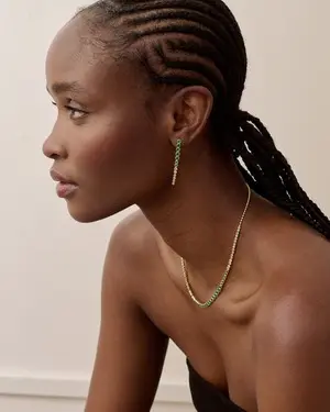 EDGE OF EMBER Serena Tennis Drop Earrings