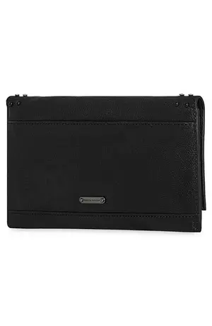 Rebecca Minkoff Bowie Stud Leather Clutch
