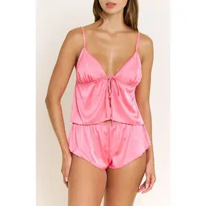 Honeydew Intimates Rowan Satin Camisole & Short Pajamas - Adore