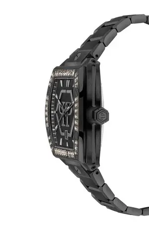 Philipp Plein The Hexagon Phantom Crystal Bezel Bracelet Watch