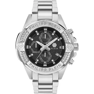 Philipp Plein The $kull Chronograph Bracelet Watch - Stainless Steel