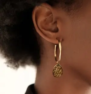 DANIELA MILLAN JEWELRY Element Hoop Earrings