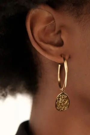 DANIELA MILLAN JEWELRY Element Hoop Earrings