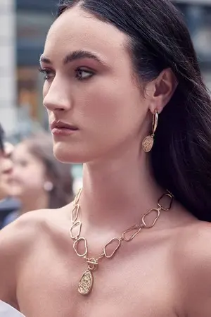 DANIELA MILLAN JEWELRY Element Hoop Earrings - Gold