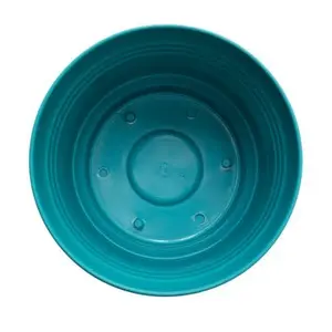 BLOEM Saturn Round Planter 12"bermuda Teal,durable Plastic