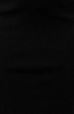 RIPE MATERNITY Sadie Long Sleeve Cross Front Ribbed Maternity Dress