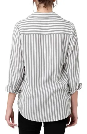 RIPE MATERNITY Lou Stripe Shirt