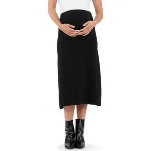 RIPE MATERNITY Knit Midi A-line Skirt