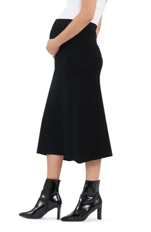 RIPE MATERNITY Knit Midi A-line Skirt