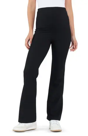 RIPE MATERNITY Rib Flare Pant - Black