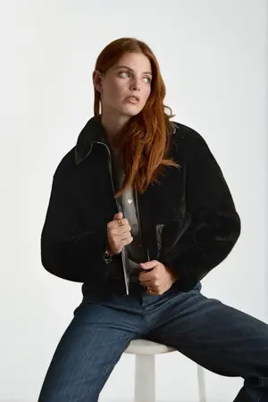 FURNIQ UK Lila Shearling Jacket