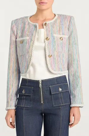 Cinq À Sept Audun Prism Tweed Jacket