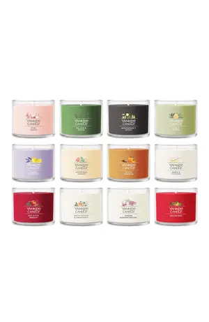 YANKEE CANDLE Signature Votive Mini Candle Jars