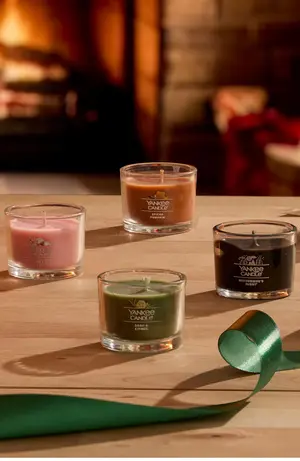 YANKEE CANDLE Signature Votive Mini Candle Jars