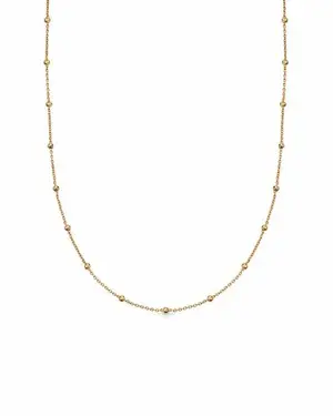 Astley Clarke Aurora Station Chain Necklace - Gold