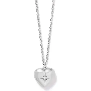 Astley Clarke Mini Heart Locket Necklace - Silver