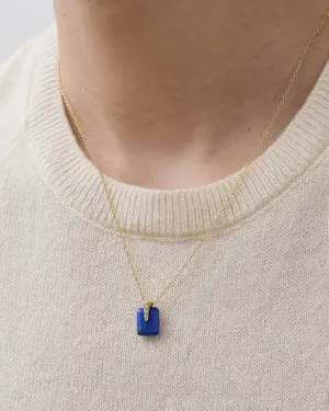 Astley Clarke Gold Vermeil Deco Pendant Necklace