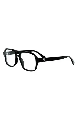 Fendi 54mm Square Optical Eyeglasses