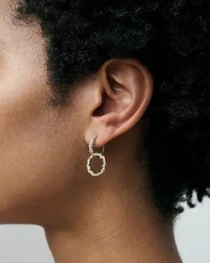 Astley Clarke Solid Asteri Lab Grown Diamond Hoop Earrings
