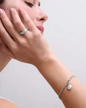 Astley Clarke Biography Locket Bracelet