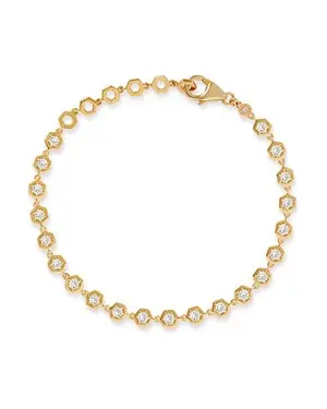 Astley Clarke Deco Tennis Bracelet - White Sapphire