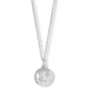 Astley Clarke Tiny Star Biography Locket - Silver