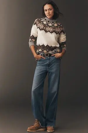 Paige Anessa High-rise Wide-leg Jeans - Freeride