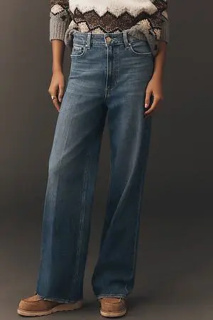 Paige Anessa High-rise Wide-leg Jeans - Freeride