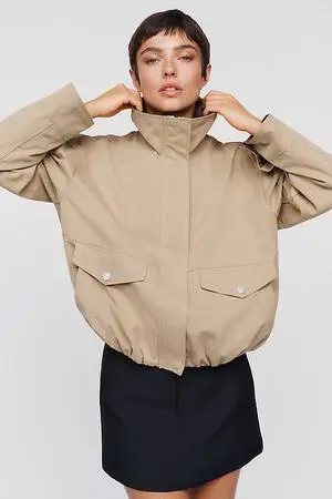 PILCRO Pilcro Duncan Bubble Utility Jacket Neutral