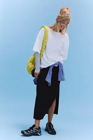 Free People Low-rise Ankle Length Skirt