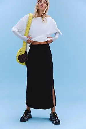 Free People Low-rise Ankle Length Skirt